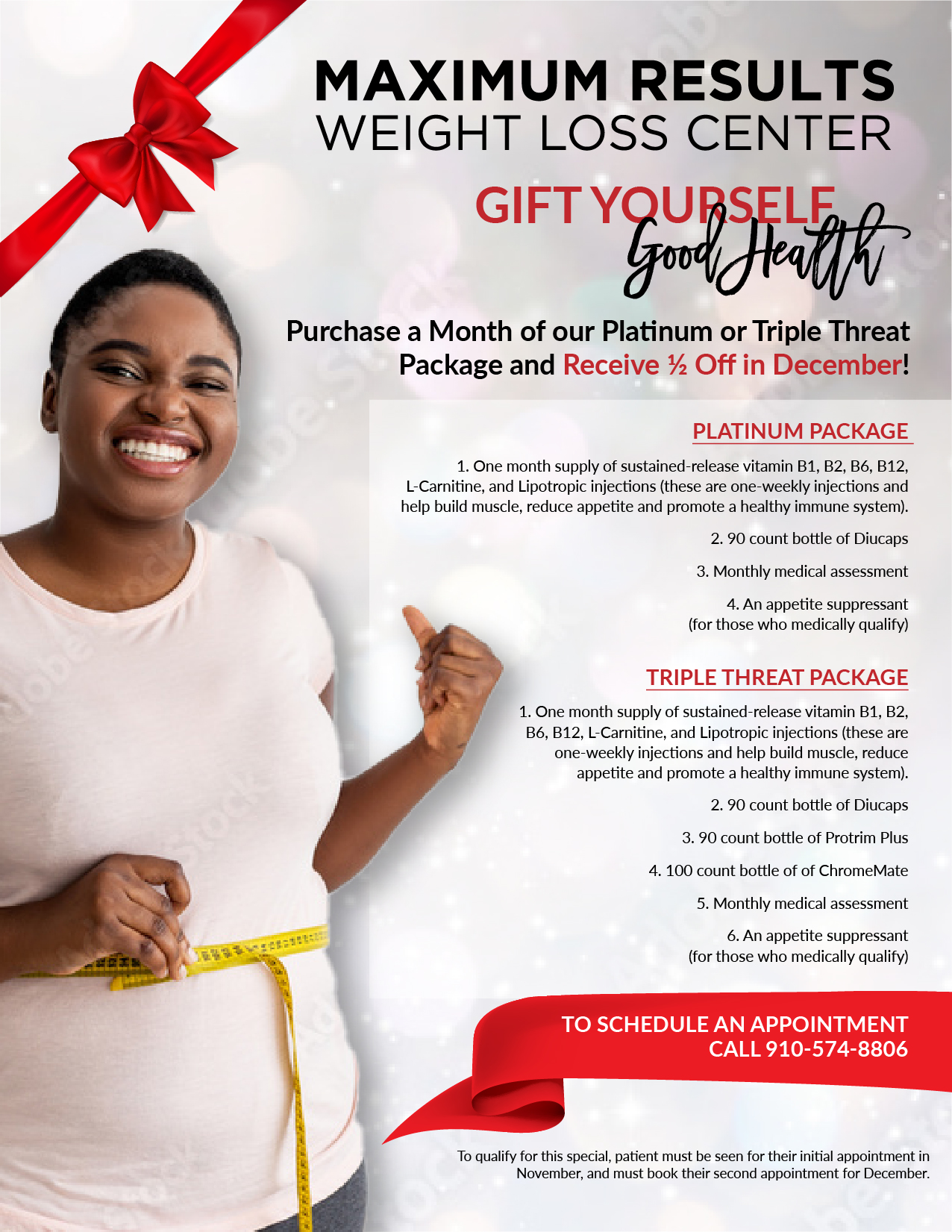 Gift Yourself Good Health | Maximum Results Weight Loss Center